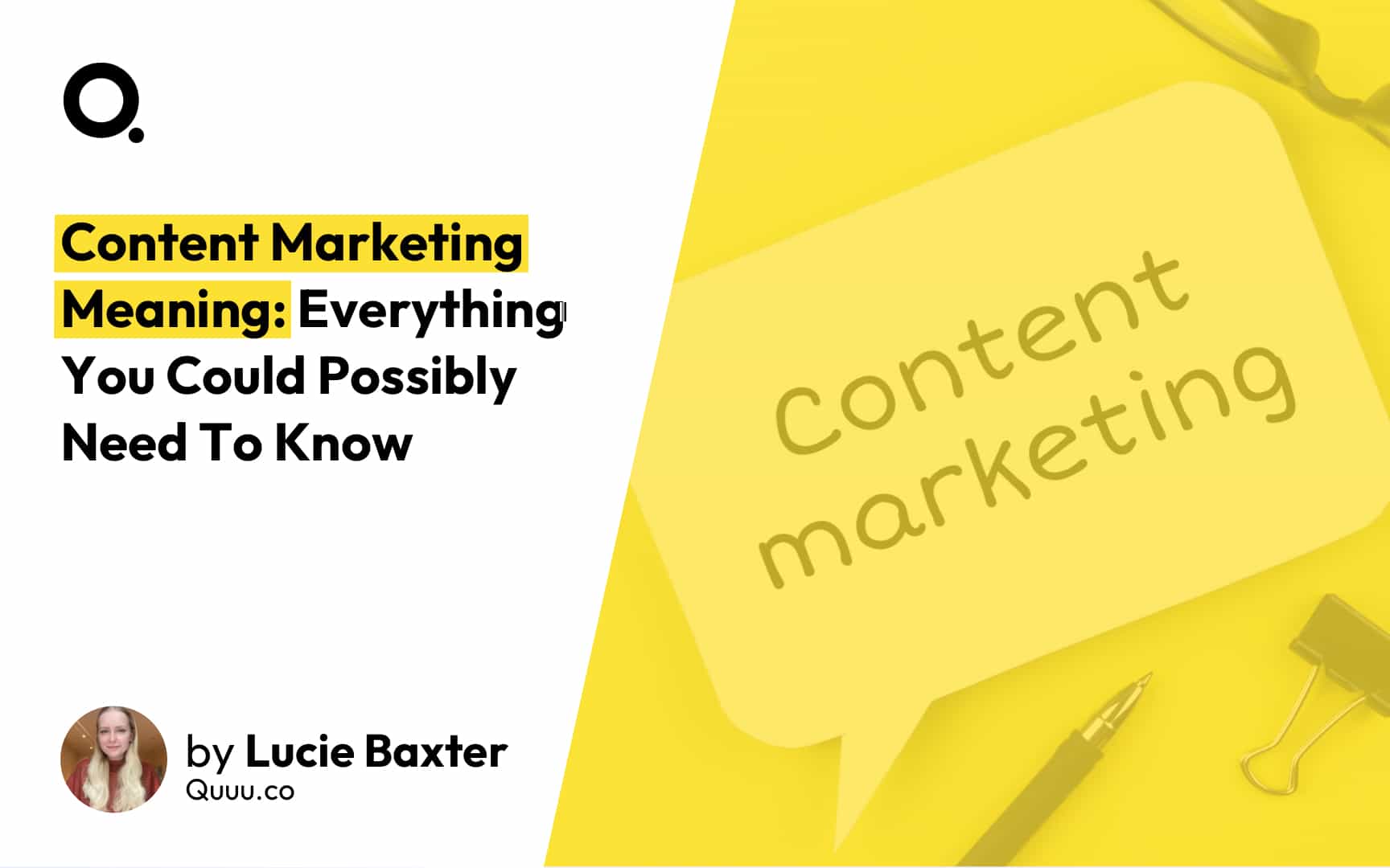 Content Marketing Meaning: What You Should Know